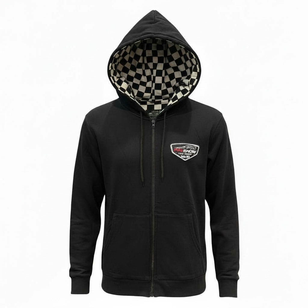 Checkered Zip Up – Piston Driven LLC